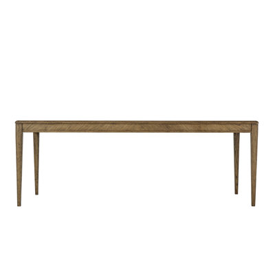 Theodore Alexander NOVA Extendable Solid Oak Dining Table & Reviews | Wayfair